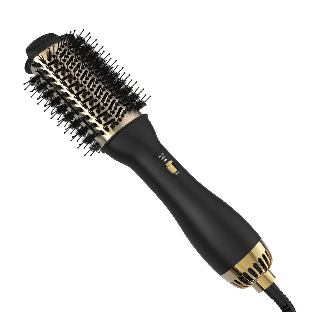 Фен-щетка LISAPRO 2.0 Золото-черный, Plug Type: English standard