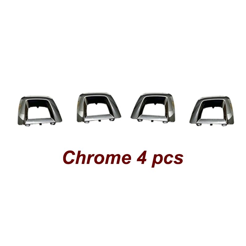 Передняя нижняя решетка, накладка хром, черная для Mercedes Benz GLC X253 2016-2019 Chrome 4 pieces