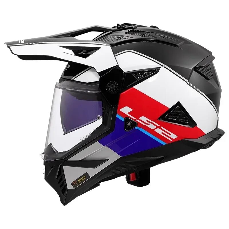 Мотошлем MX702 ADV для мотокросса и эндуро, шлем LS2 для бездорожья, размеры M-XL, XXL, C Gloss