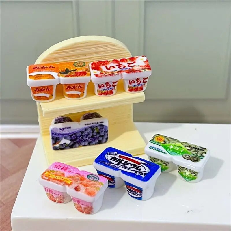 Набор миниатюрных игрушечных продуктов GSF 1/12 5 шт.