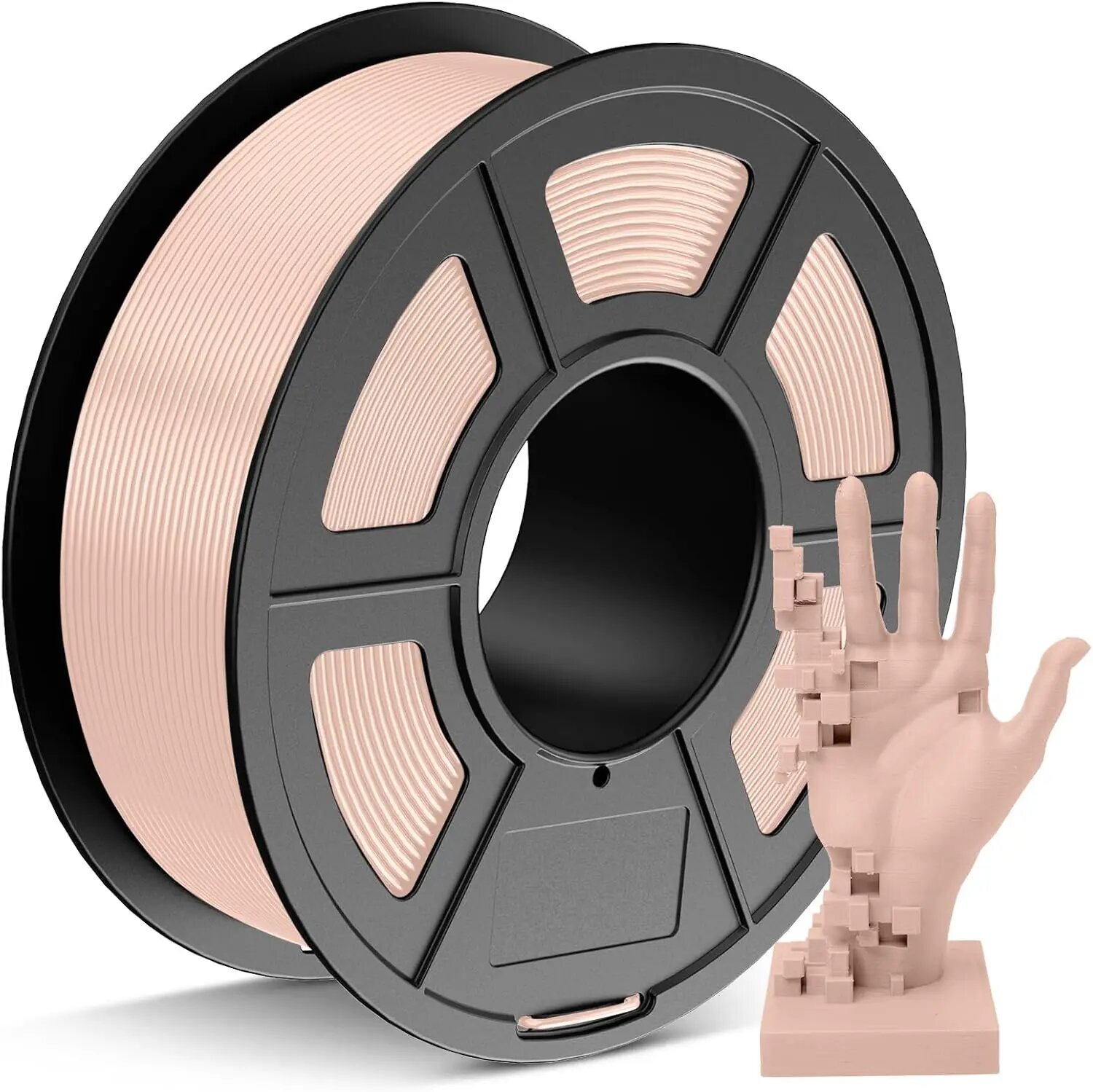Филамент PETG Розовый 250g skin color 1.75 мм