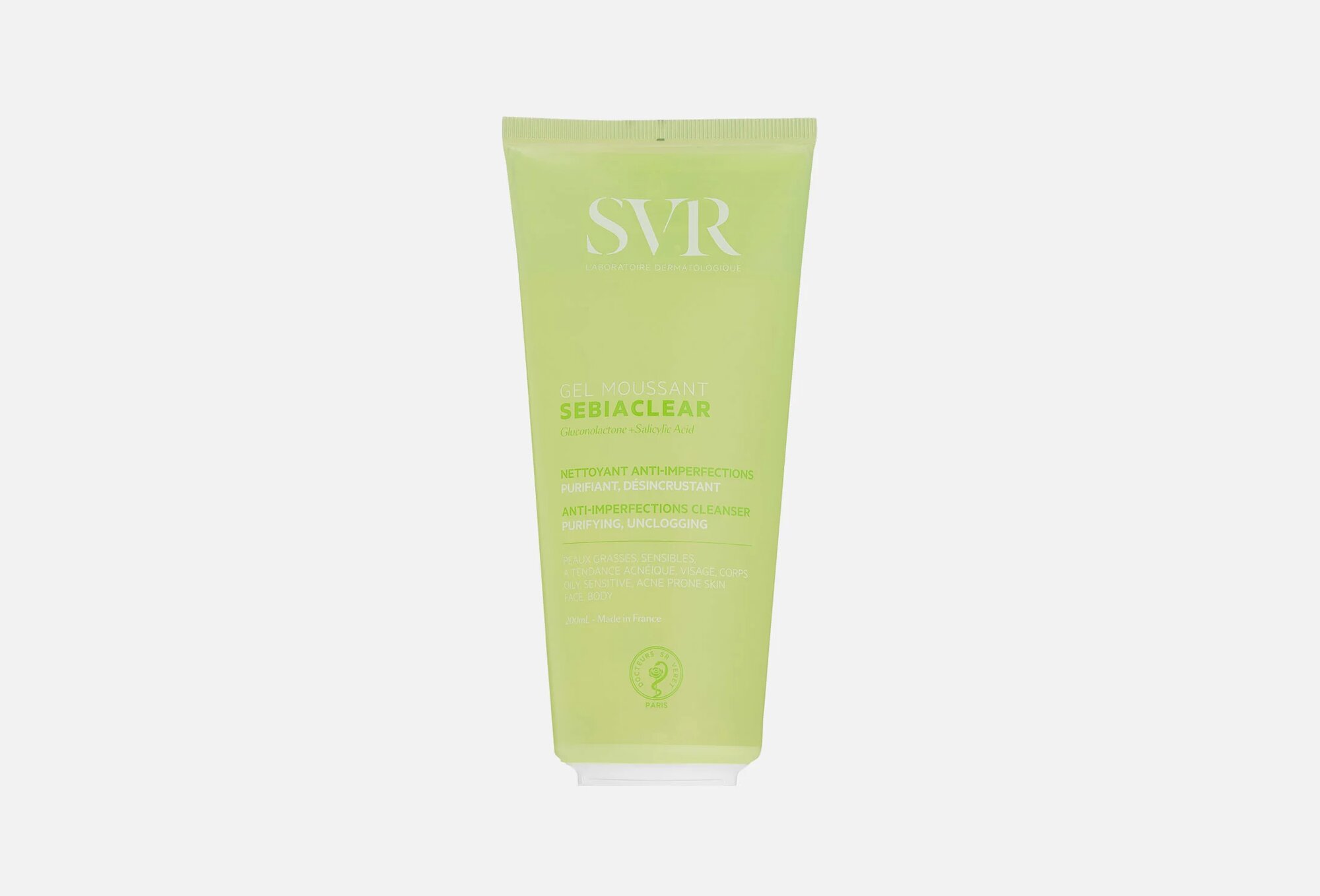 SVR Sebiaclear GEL MOUSSANT Гель-пенка для умывания 200мл