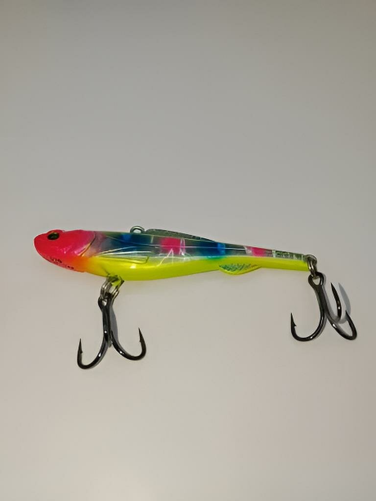 Воблер виб VIB COLUMBIA fishing company 70mm, 14g, тонущий виб на хищника для зимней, летней рыбалки