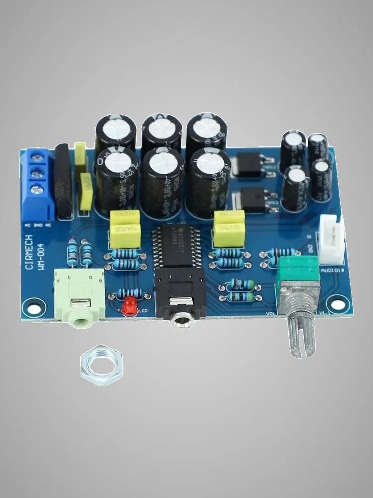 Плата усилителя для наушников TPA6120A2.