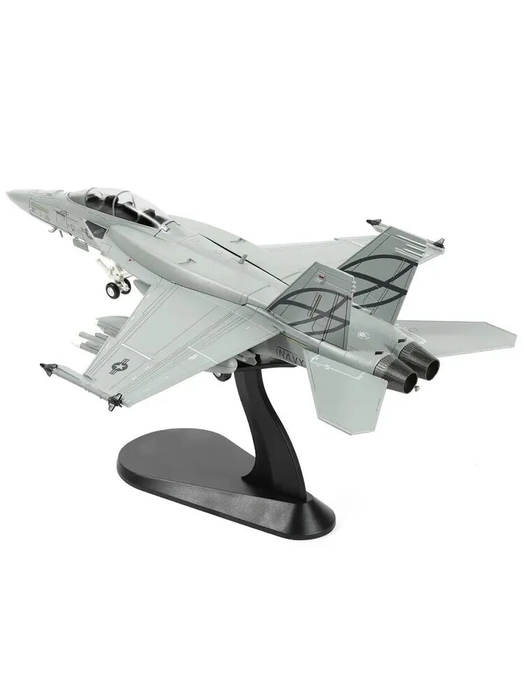Металлическая Истребитель F/A-18F 1:72 Металл с подставкой КоллекцияИдеальное копирование