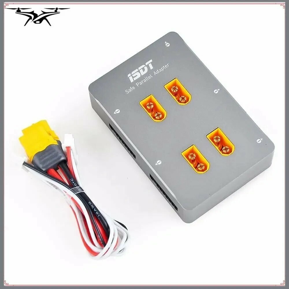 ISDT PC-4860S параллельная зарядная плата 1-8S XT60 40A 30A/порт для LiPo аккумуляторов
