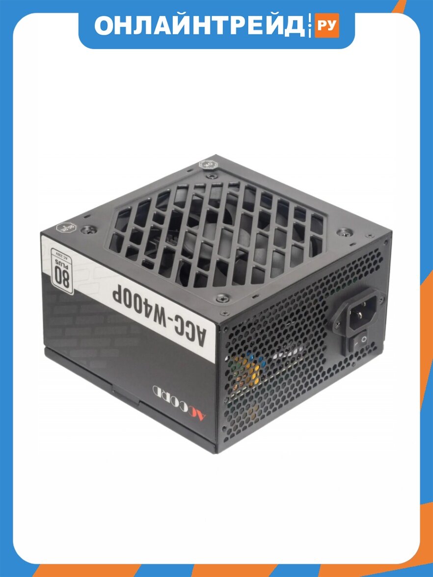 Accord Блок питания ATX, 400W, ACC-W400P 80 Plus White (ACC-W400P)