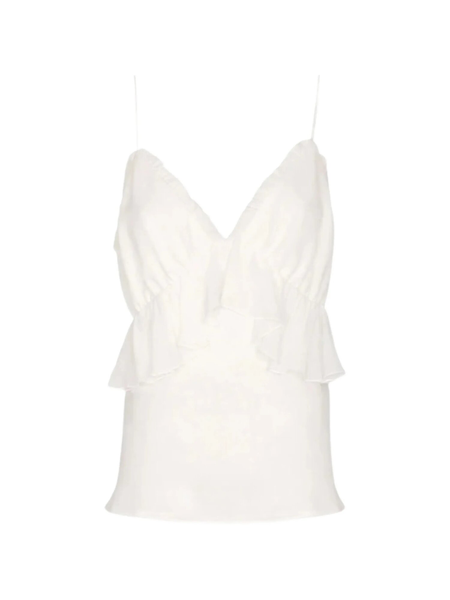Блуза Lory ruffled spaghetti-strap blouse