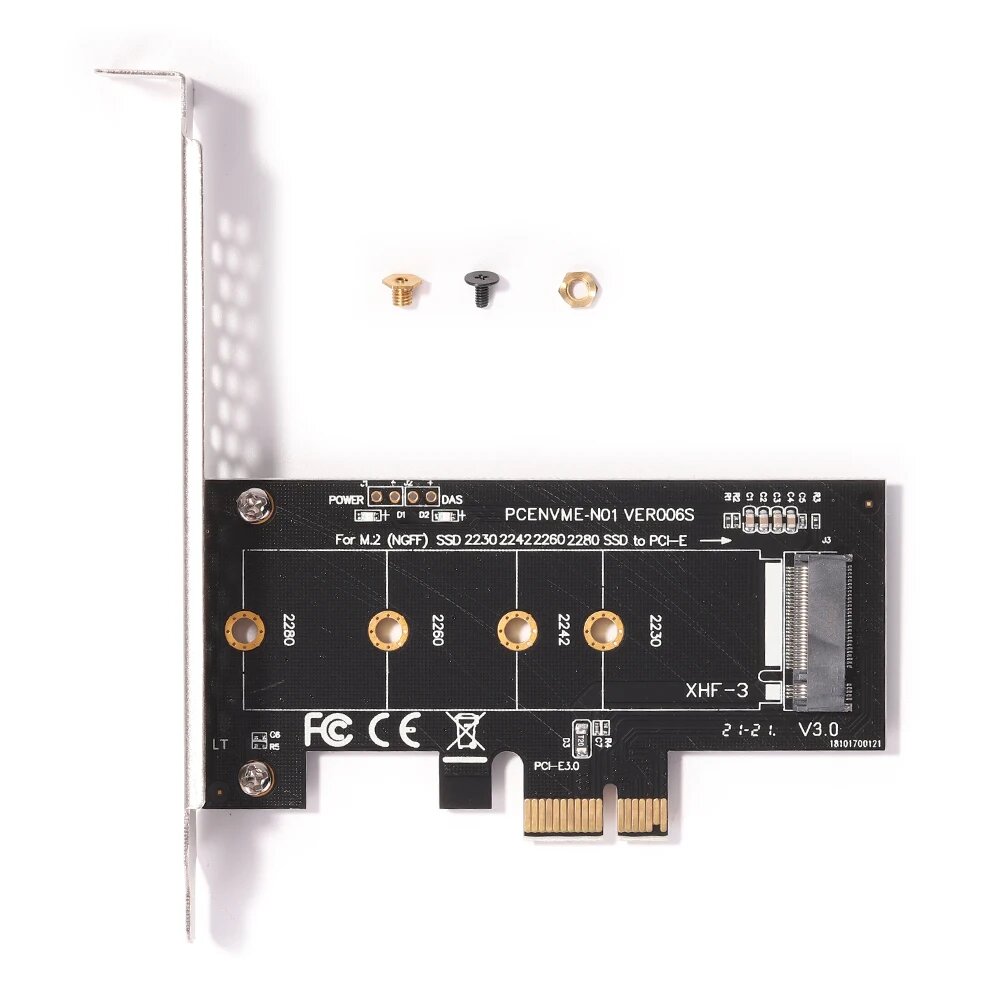 PCI-E 1X к M.2 Адаптер для Samsung PM961