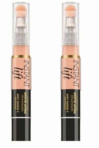Deborah Milano Консилер Instant lift concealer, тон 01 белоснежный, 4.2 г, 2 шт