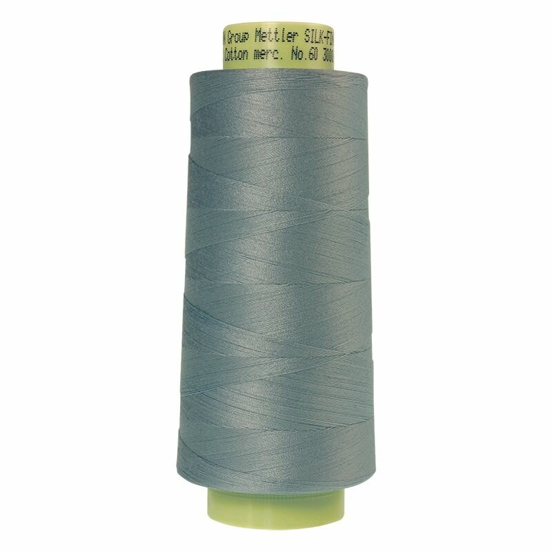 Нить для машинного квилтинга METTLER "Silk Finish", Cotton 60, 2743 м, цвет 1525, Winter Sky
