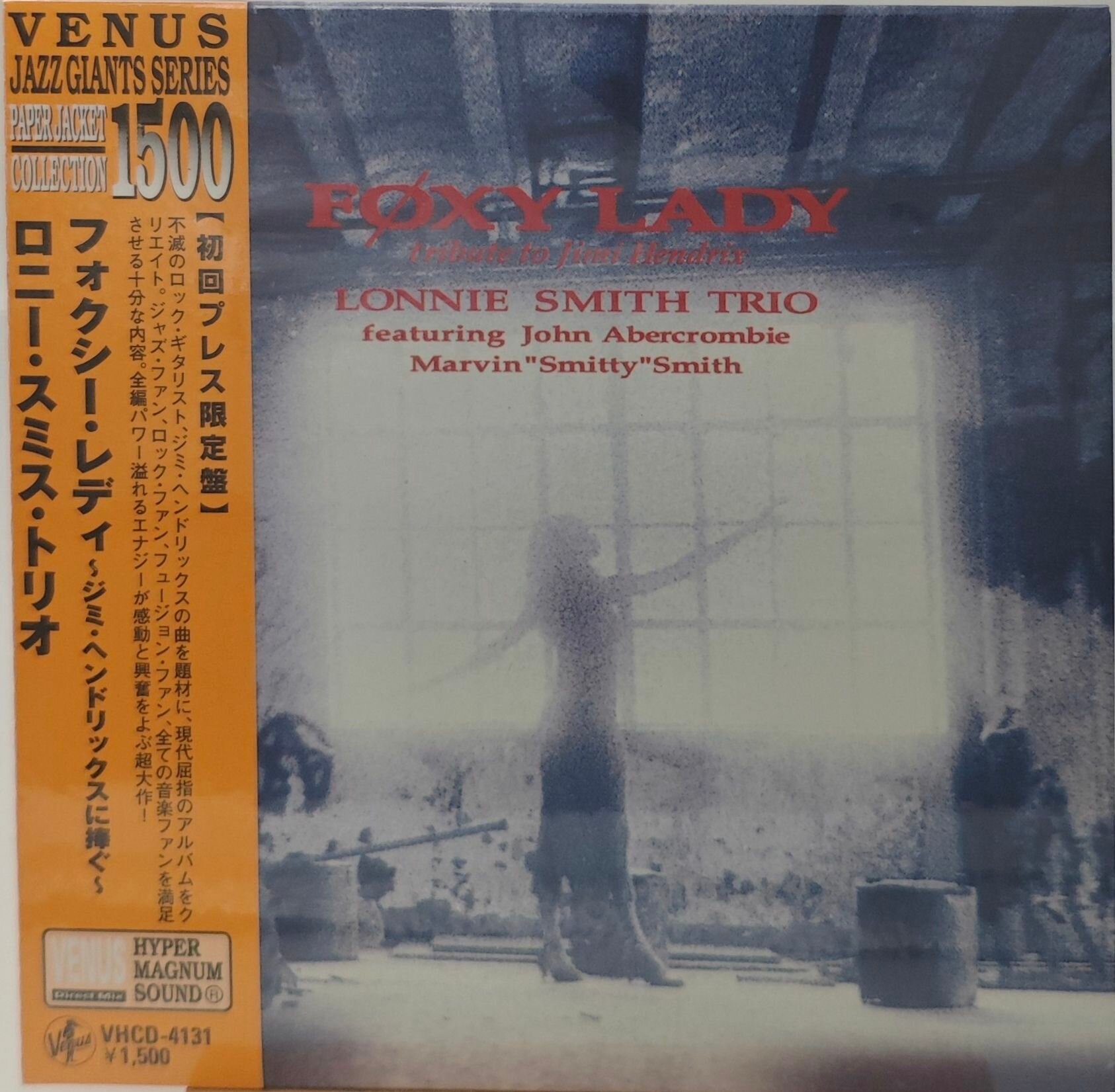 Lonnie Smith Trio. Fоxy Lady (Jazz Giants Series, Japan, Venus Records, VHCD-4131, 2010, новый импортн. диск в заводской упаковке) CD