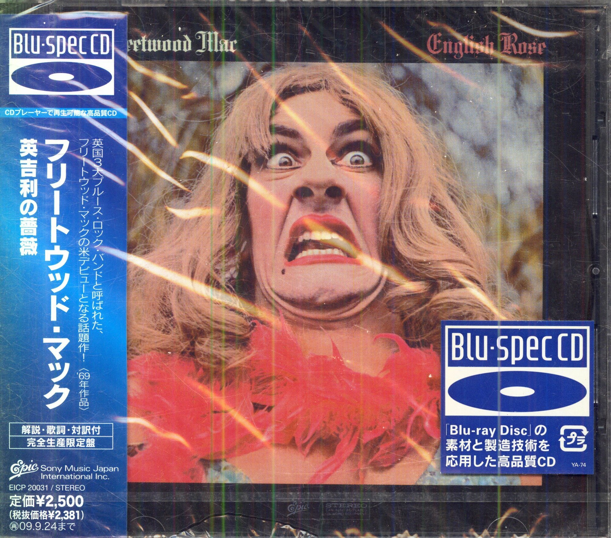 Fleetwood Mac. English Rose (Blu-spec CD, Japan, Epic, EICP 20031, 2009, новый импортный диск в заводской упаковке) CD