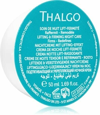 Ночной крем Thalgo Silicium Lifting and Firming Night Care, 50 мл