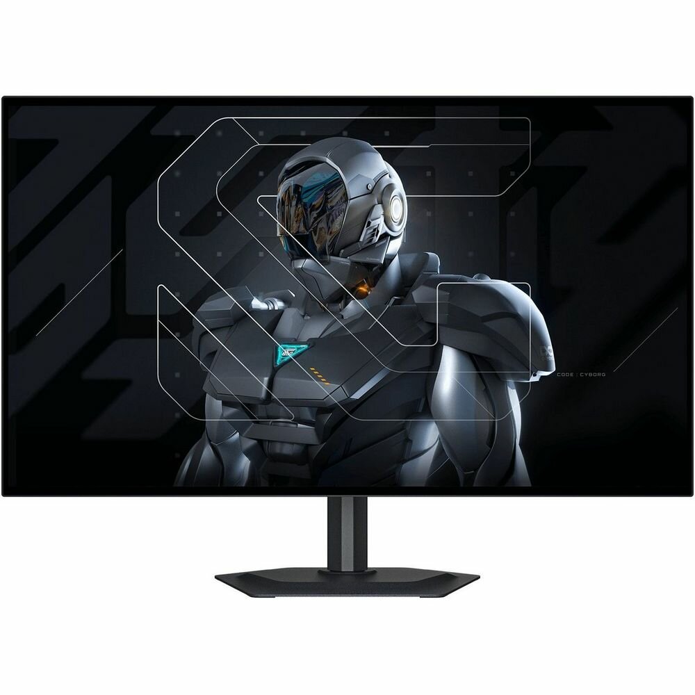 Монитор 26.5" Gigabyte MO27Q28GR EK Black (WOLED, 2560 x 1440, 280Hz, 10bit (1.07B), 0,03ms, 335cd/m (1500cd/m пиковая), 1.5M:1, 2xHDMI-2.1, DP-1.4, 3xUSB3.2, USB Type-C (18W), Pivot)