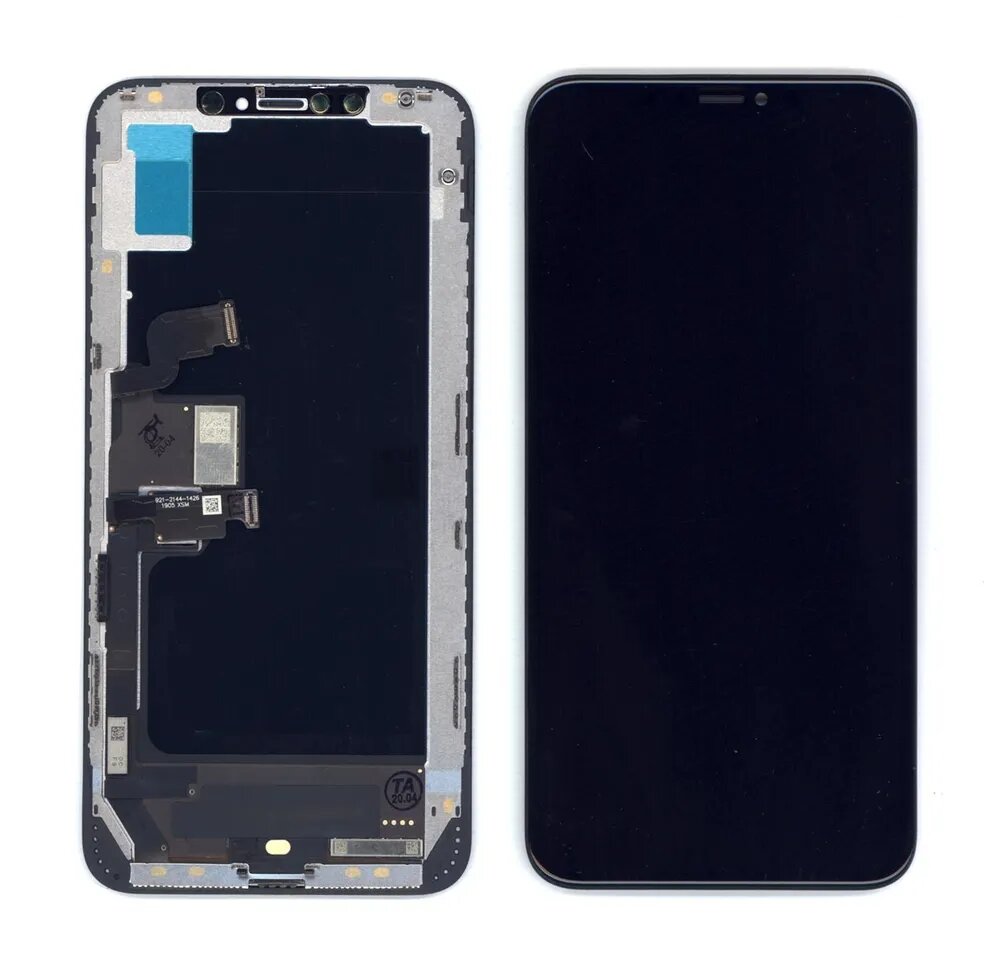 Дисплей для iPhone XS MAX в сборе с тачскрином (Foxconn) черный