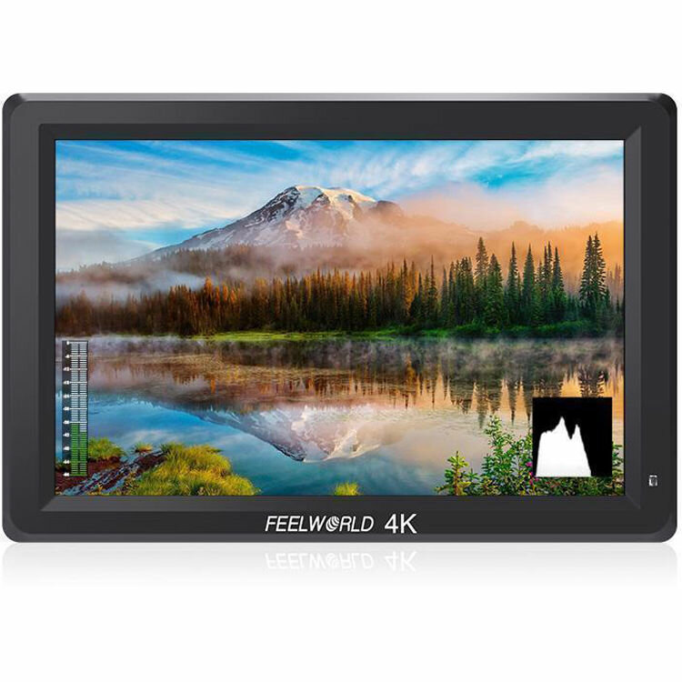 Встраиваемый монитор FEELWORLD T756 7" 4K с HDMI-входом/выходом, IPS-матрицей, Full HD 1920x1200