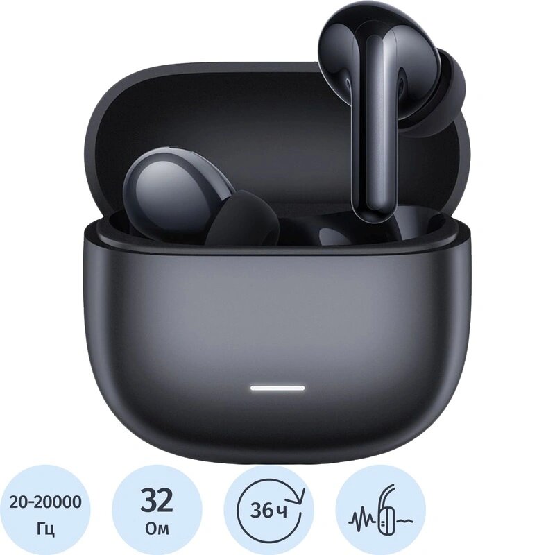 Наушники Xiaomi Redmi Buds 8 Lite Black (BHR08OMGL)