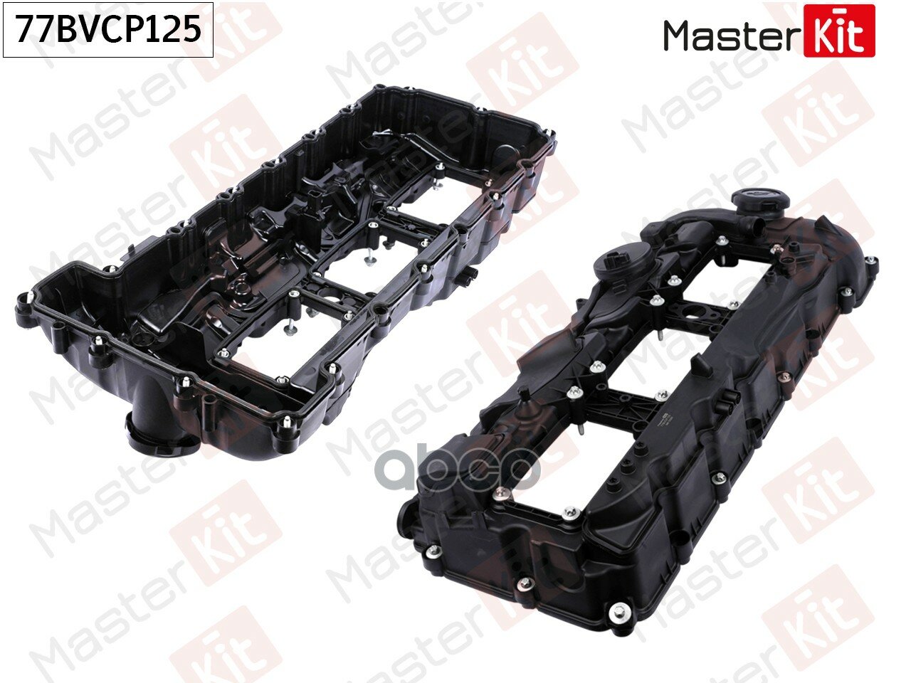 Крышка клапанная BMW 1(F21),3(F30, F80), X5(F15, F85) 11- (N55B30A, MasterKit арт. 77BVCP125