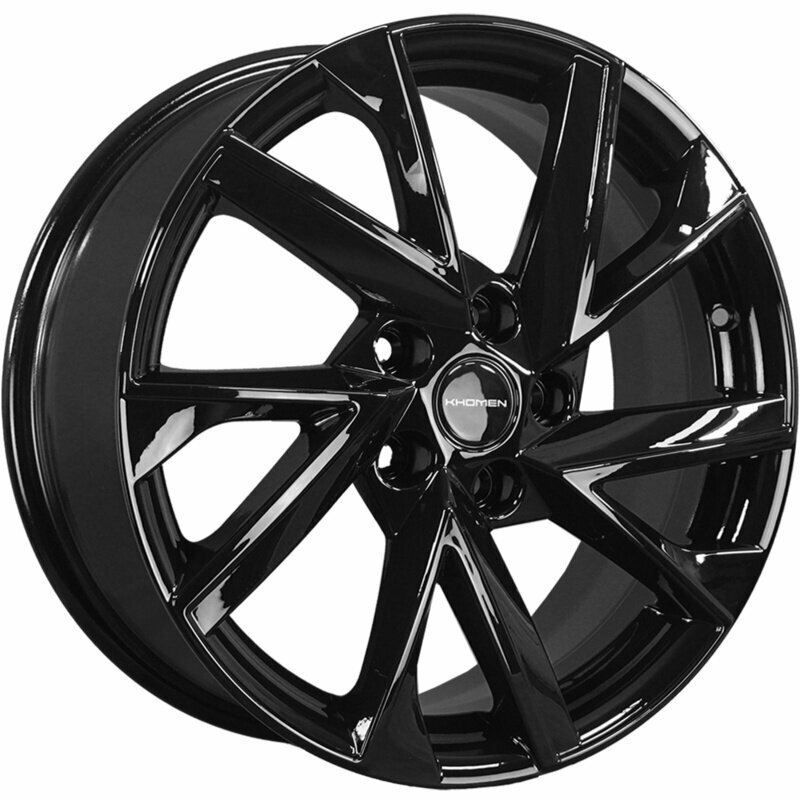 Литой колесный диск Khomen Wheels KHW1714 (Changan CS35/CS35 Pro) 7x17/5x110 ET46 D63,3 Black