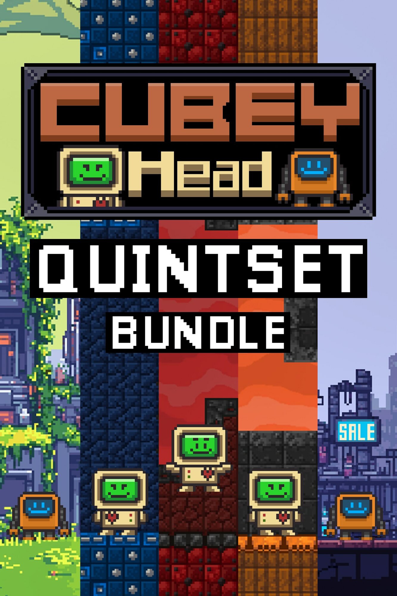 Набор Cubeyhead Quintset — Xbox Series X|S, Xbox One, PC — Цифровая версия