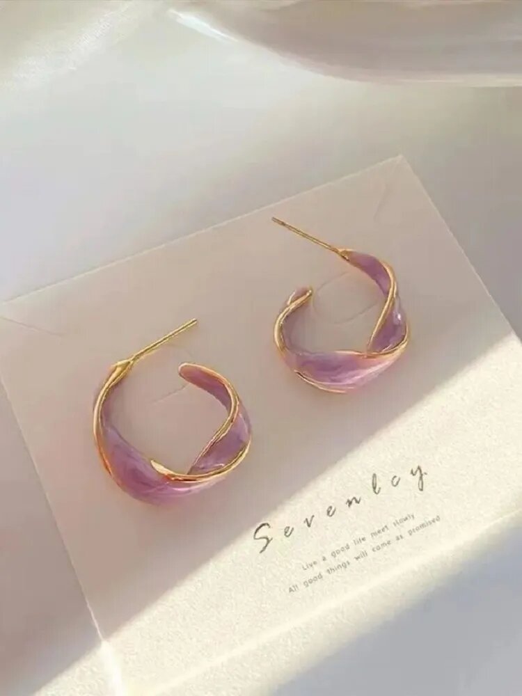 Моносерьга, кристаллы Swarovski