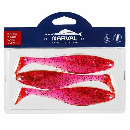 Силиконовая приманка Narval Commander Shad 14cm #003 3шт.