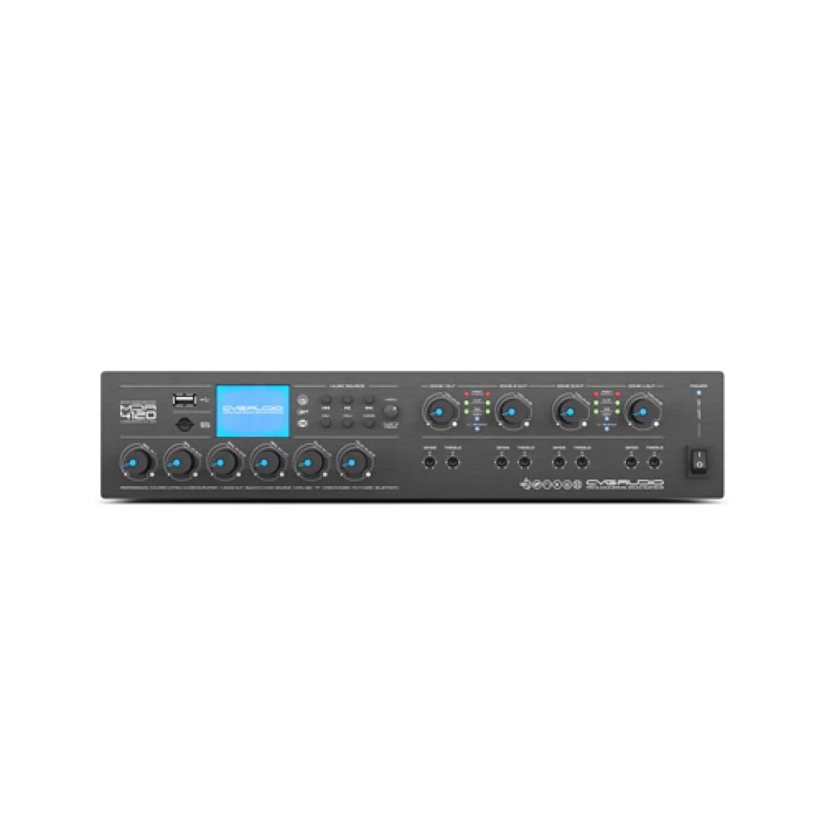 Матричный микшер-усилитель CVGAUDIO MDA-4240 [4х240 Вт, MP3/FM/Bluetooth]