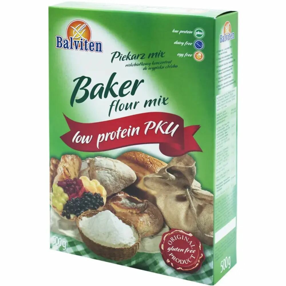 Смесь для выпечки хлеба (ФКУ ) Balviten без глютена 2 шт x 500 г