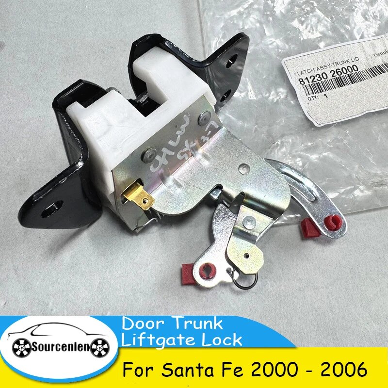 Новый замок задней двери багажника для Santa Fe 2000-2006, артикул 81230-26000