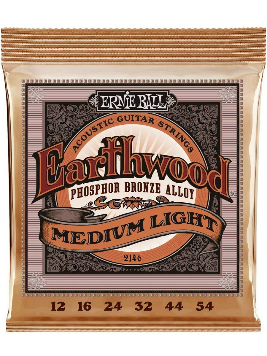 Струны для акустической гитары Ernie Ball 2146 (12-54)
