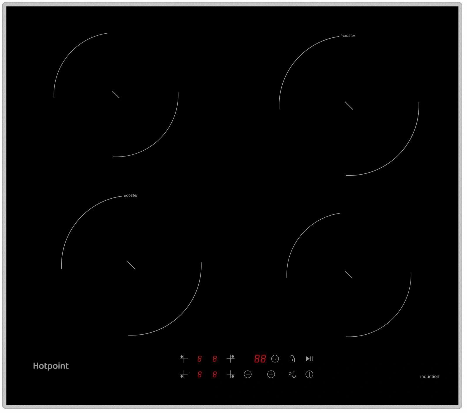 Варочная панель индукционная Hotpoint HQ 1760SC IX