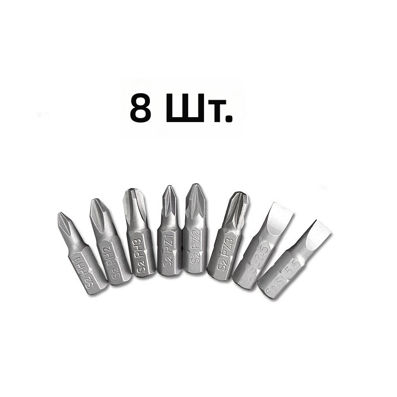 Набор отверток 8 в 1, 24 формы бит, 8 бит, 5 регулируемых углов, трещоточный механизм, компактный и портативный для дома и улицы