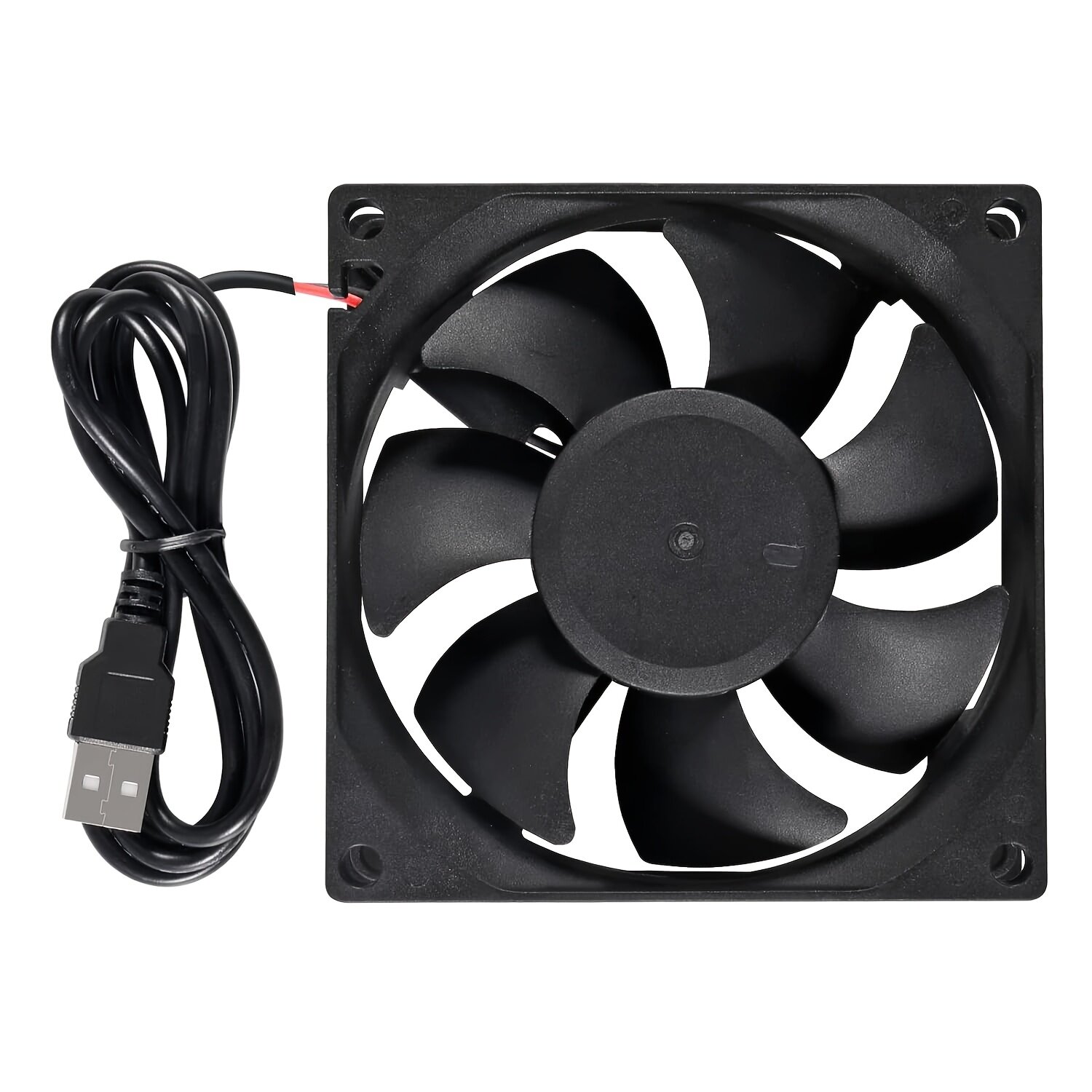 Вентилятор для ПК 80x25 мм 5V USB, 1 шт