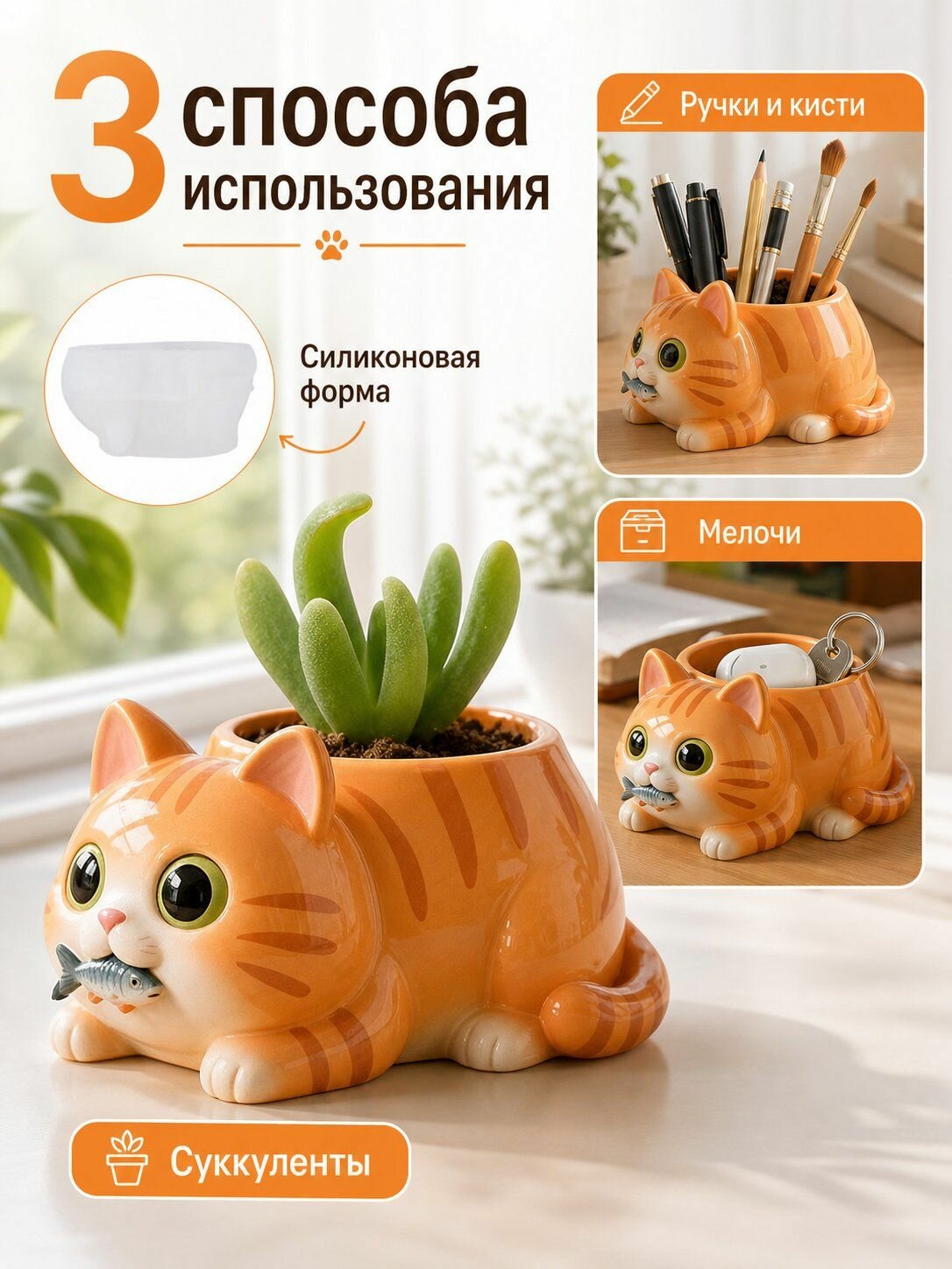 Силиконовая форма — фото 1