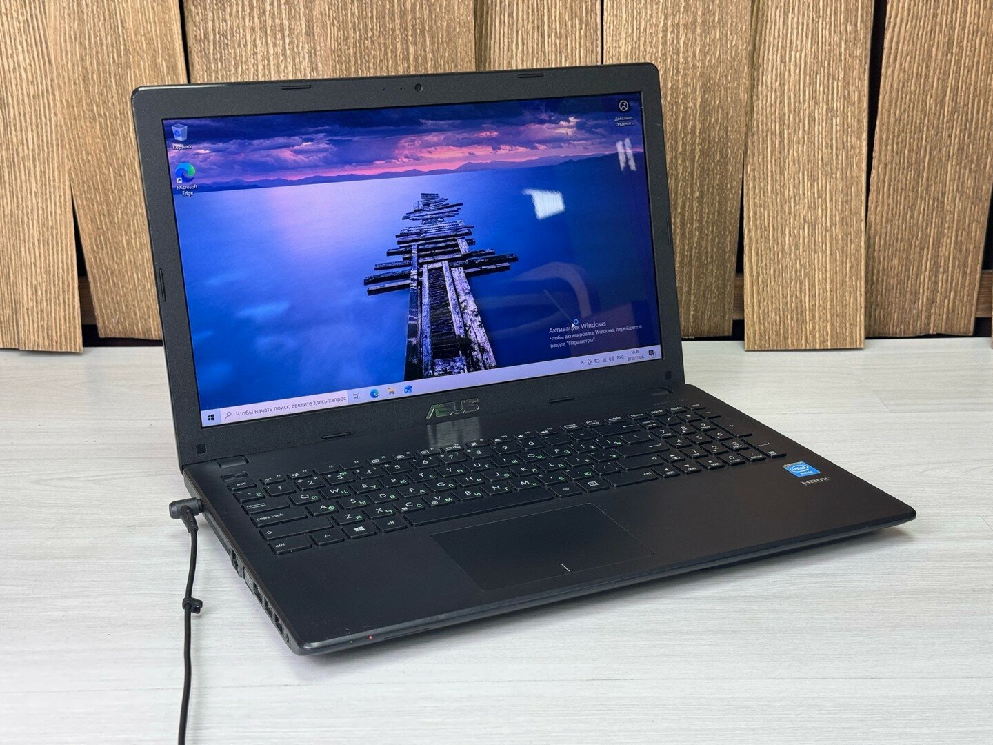 Ноутбук Asus X551M Cel N2830 2,16 GHz/4G/SSD60Gb/DVD-RW/WIFI/BT/Cam/Win10 15,6", 0мин