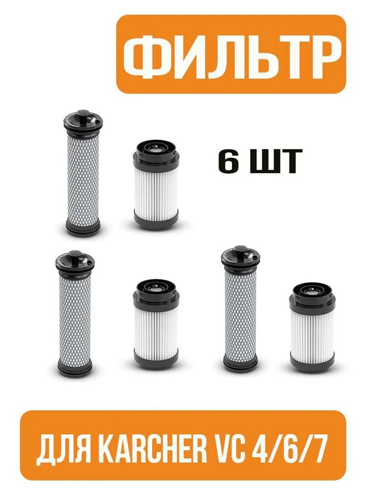 Фильтр для Karcher VC4 VC6 VC7
