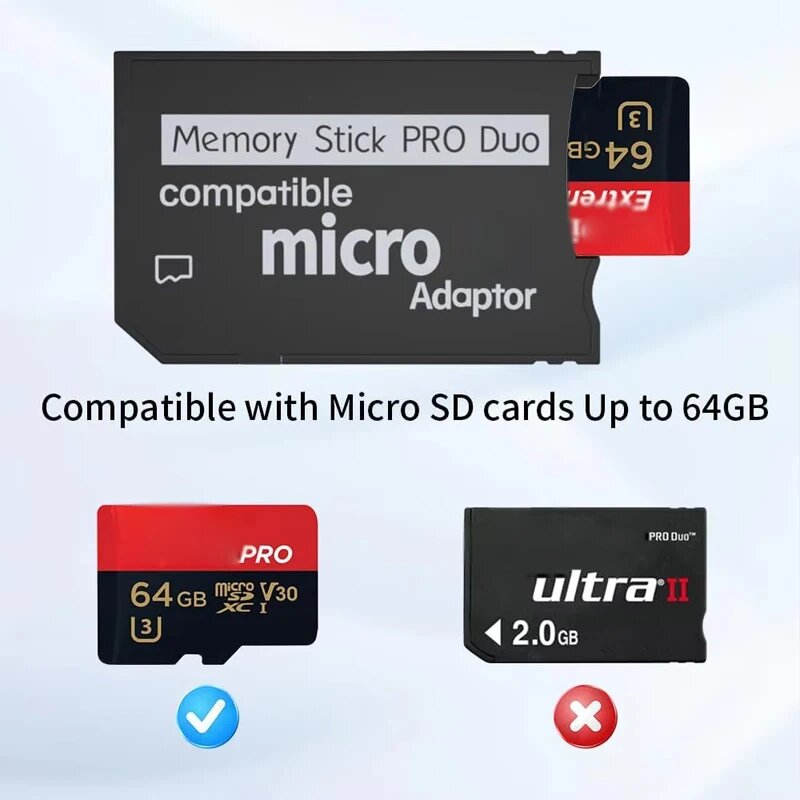 RGeek Адаптер Micro SD к Memory Stick Pro Duo — фото 1