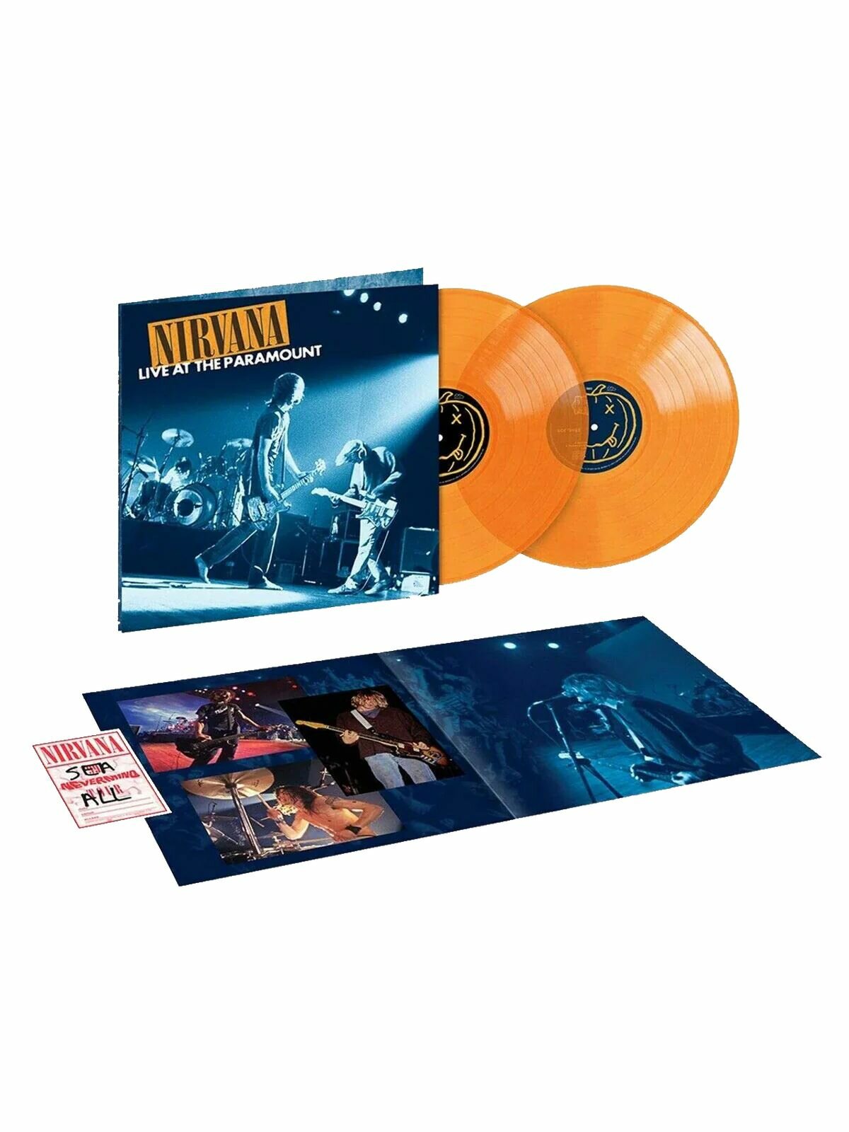 Виниловая пластинка Nirvana - Live At The Paramount, 2LP (цветная, коллекционная) / Нирвана винил