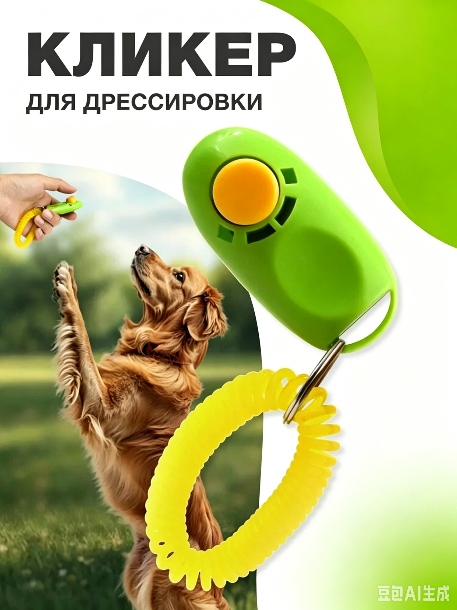 Кликер для дрессировки собак