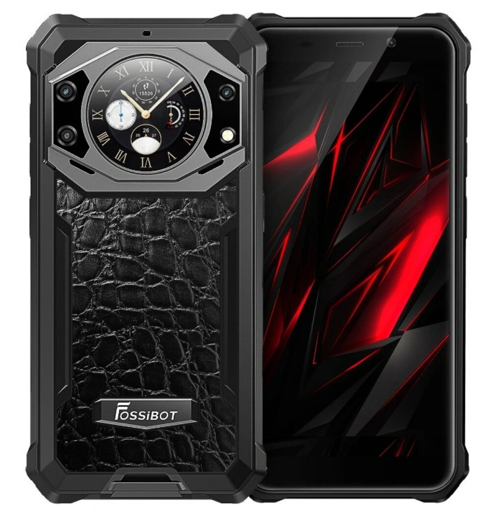 Смартфон FOSSIBOT F101 Pro, 10600 мАч, 15 (8+7) ГБ 128 ГБ, 5,45-дюймовый HD-экран.