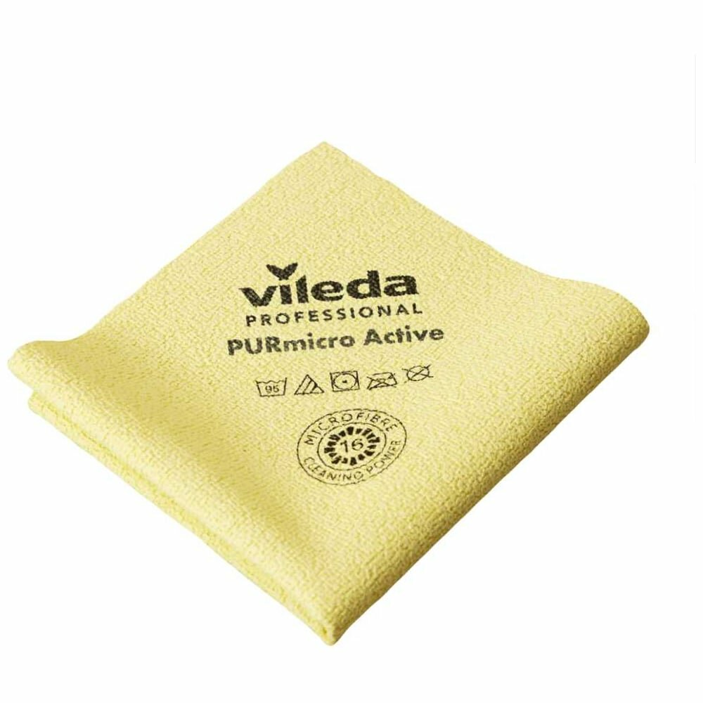 Салфетка Vileda Professional ПУРмикро Актив 38x35 см, желтый арт 174072 26202