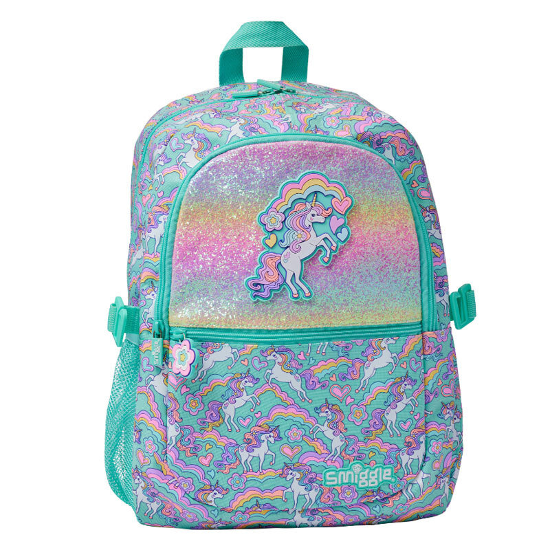 Рюкзак Smiggle с единорогом, сияющий мятно-зеленый