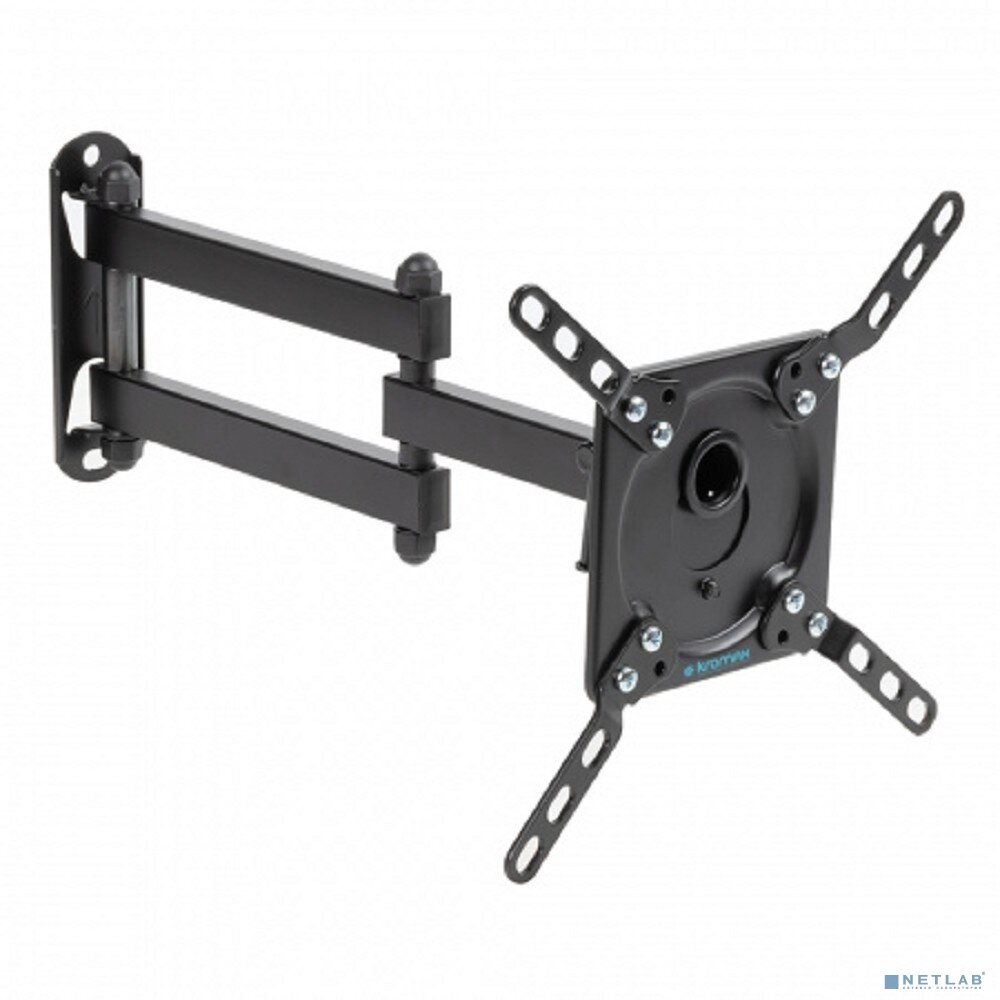 Kromax DIX-14 черный 15"-42" макс.20кг настенный поворотно-выдвижной и наклонный