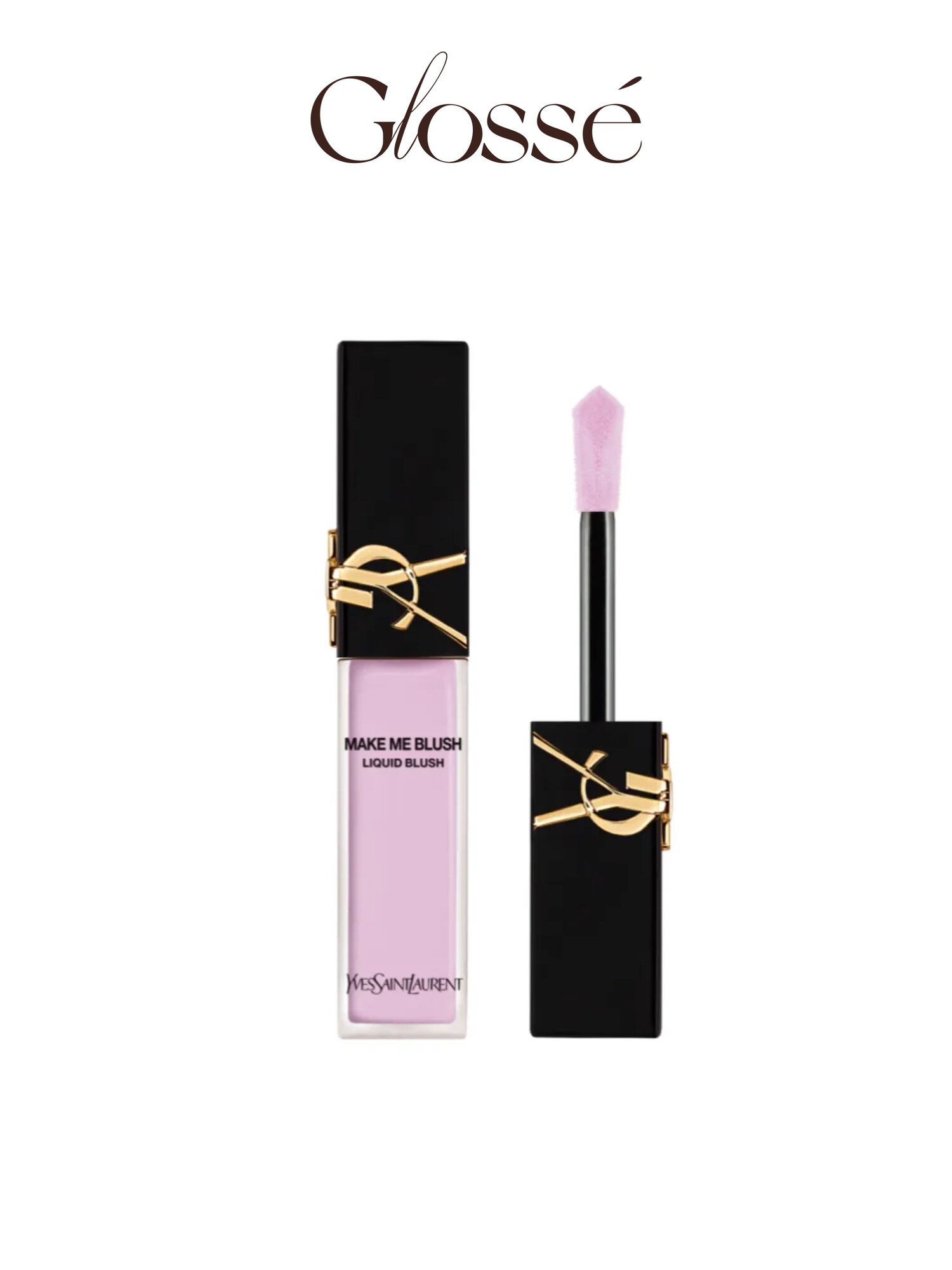 Yves Saint Laurent жидкие румяна Make Me Blush 12H Blurring Liquid Blush, оттенок 69 Lavender Lust, 15 мл.