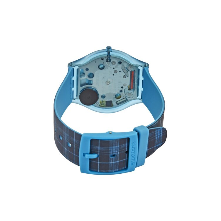 Наручные часы Swatch, синий — фото 1