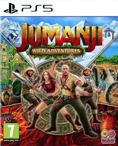 Видеоигра Sony Jumanji Wild Adventures Для PS5, оригинал, гарантия 1 год