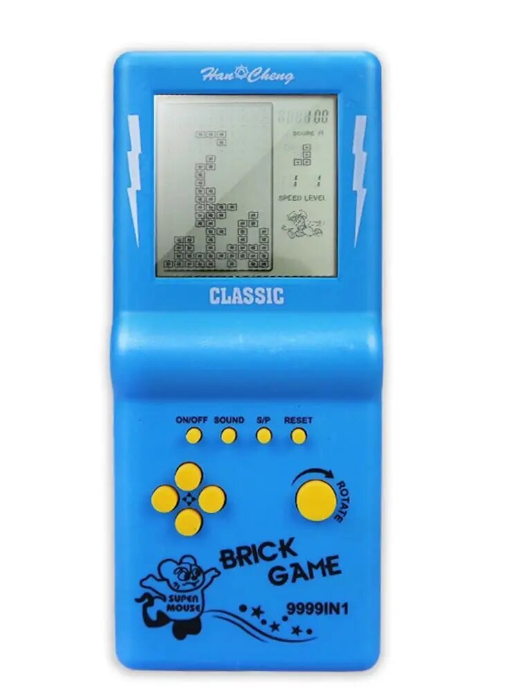 Brick Game портативная игровая приставка Blue