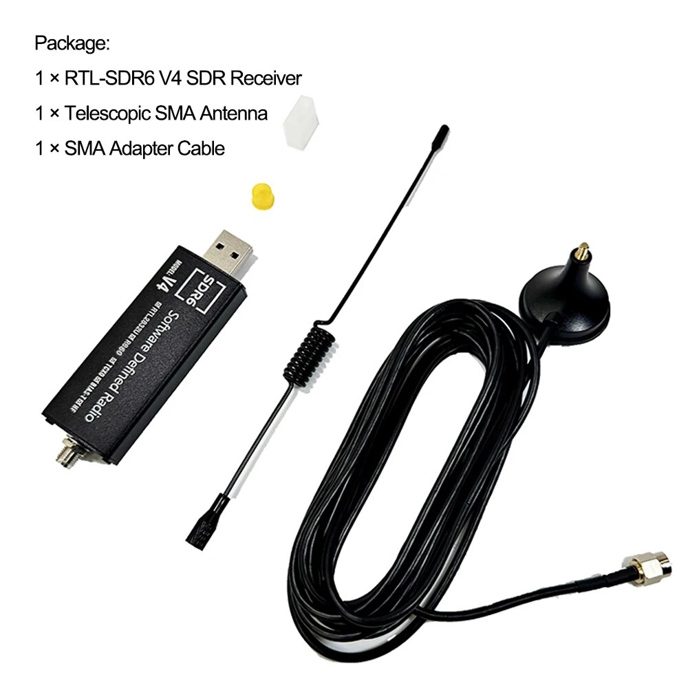 HTOOL RTL SDR6-V4 программно-определяемый радиоприемник