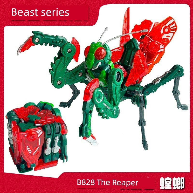 52TOYS Beast Box Фигурка ББ28 Жнец Скорпион, Модель Животного с Кейсом, Коллекция Тематики Темного Стиля